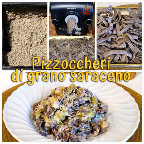 Pasta in casa: Pizzoccheri di grano saraceno - Le ricette di ...